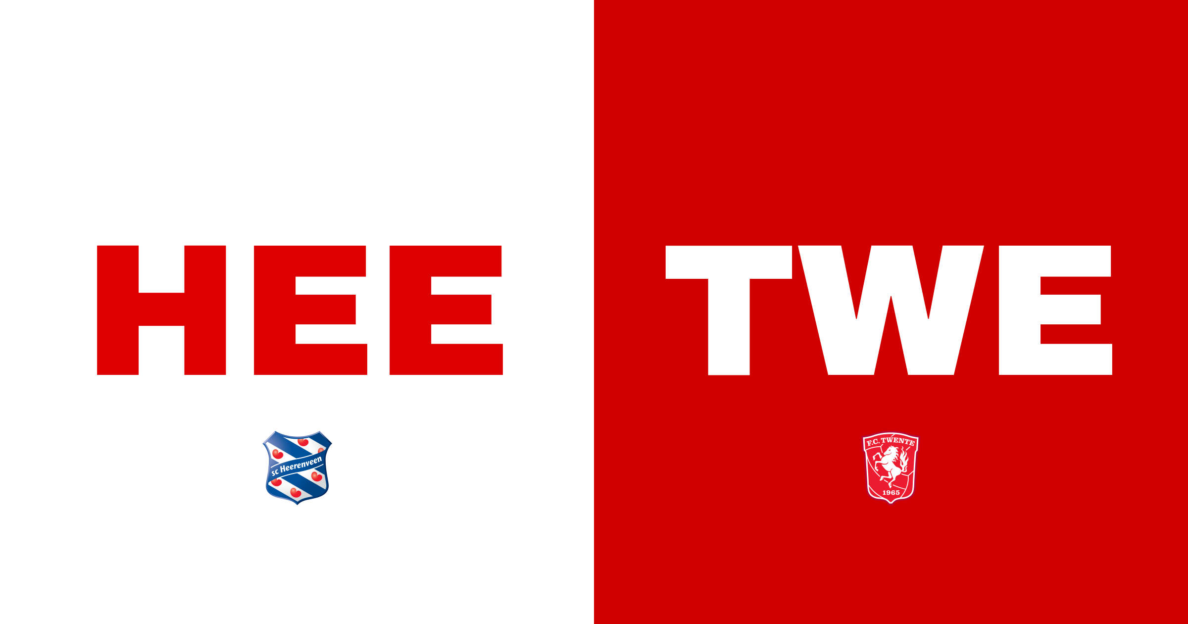 Heerenveen vs Twente - Eredivisie 2025/26 | kampene.dk