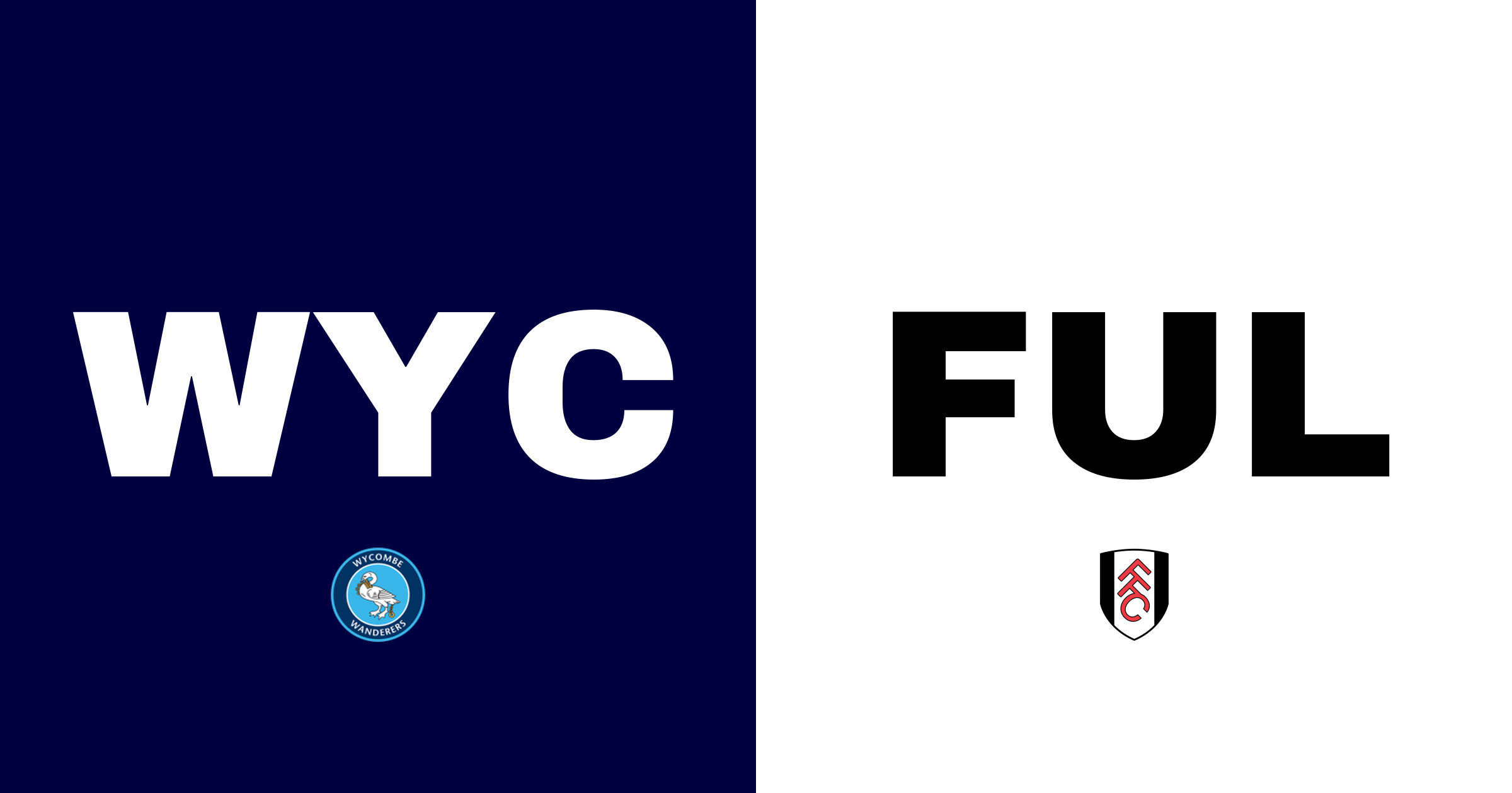 Wycombe vs Fulham - Carabao Cup 2025/26 | kampene.dk