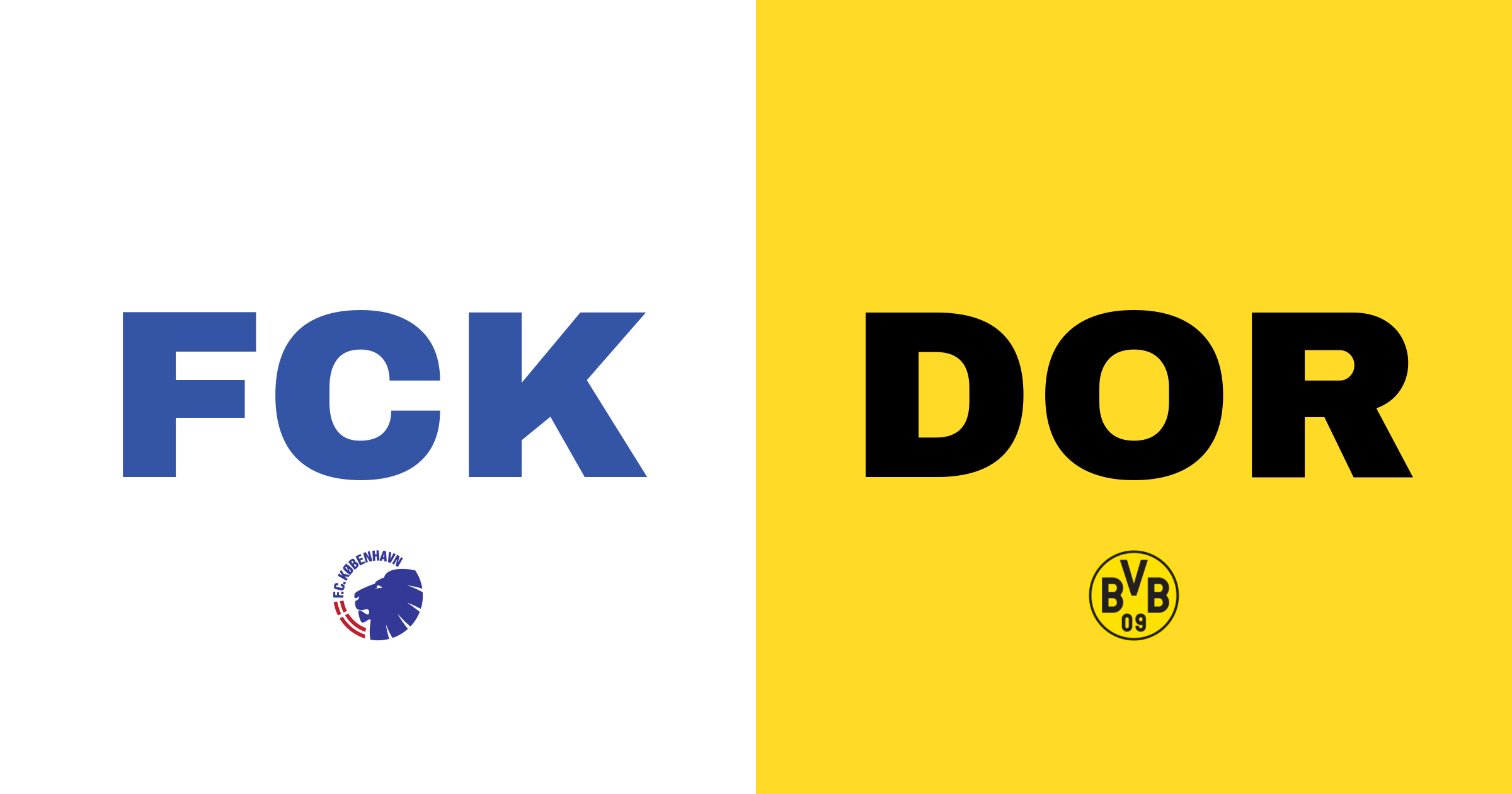 FC København vs Borussia Dortmund - UEFA Champions League 2025 | kampene.dk
